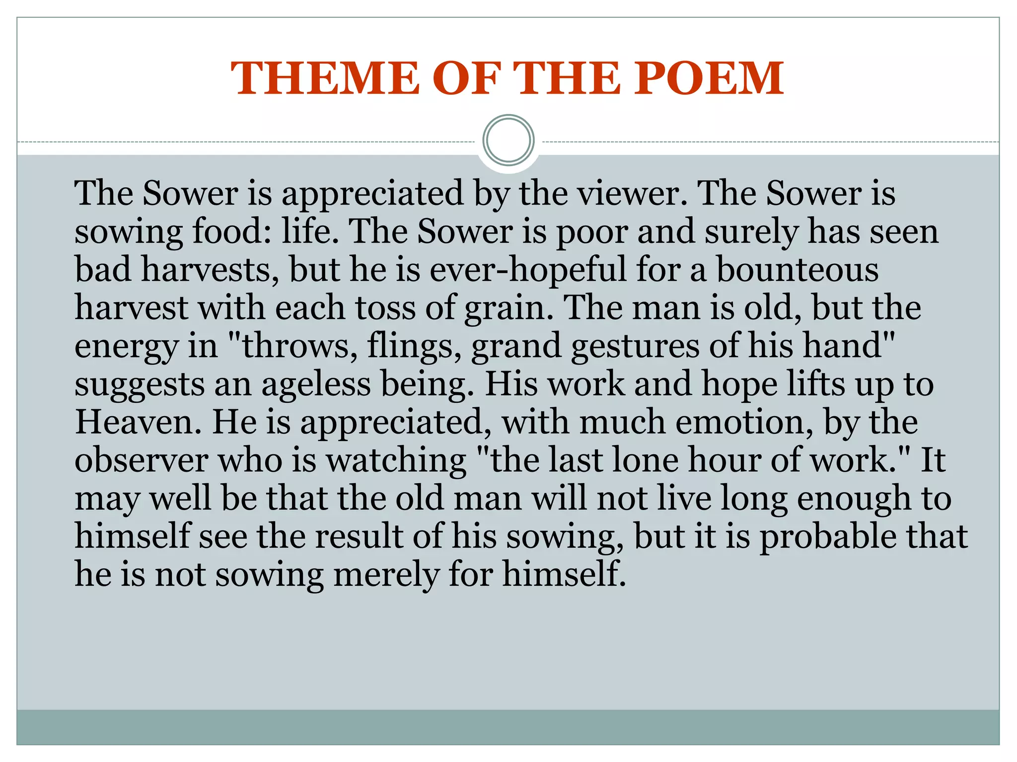 The sower | PPTX