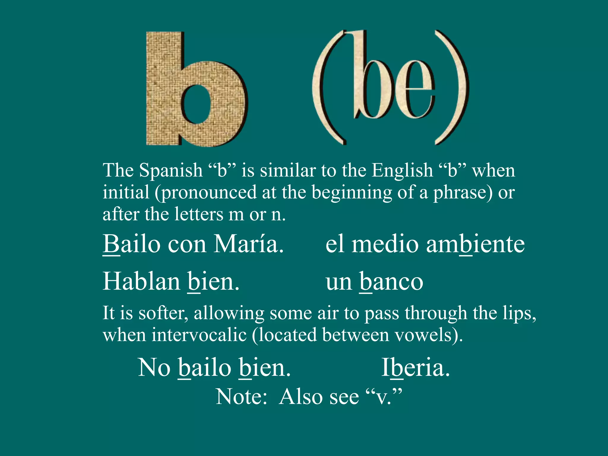 The Spanish alphabet | PPTX