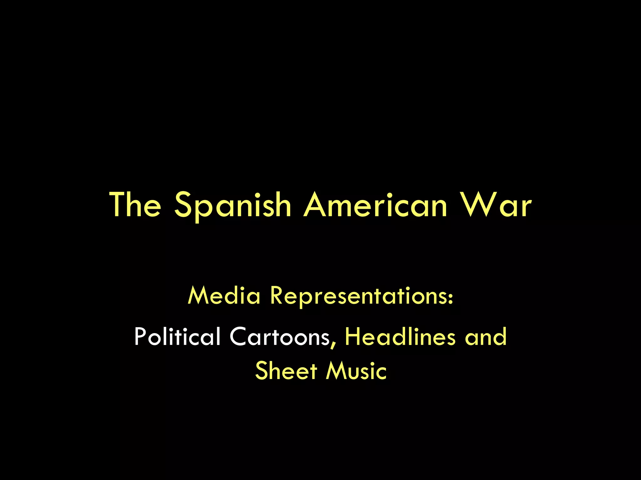 The Spanish American War | PPT