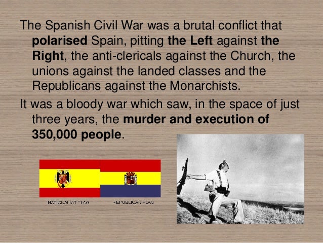 The spanish civil war