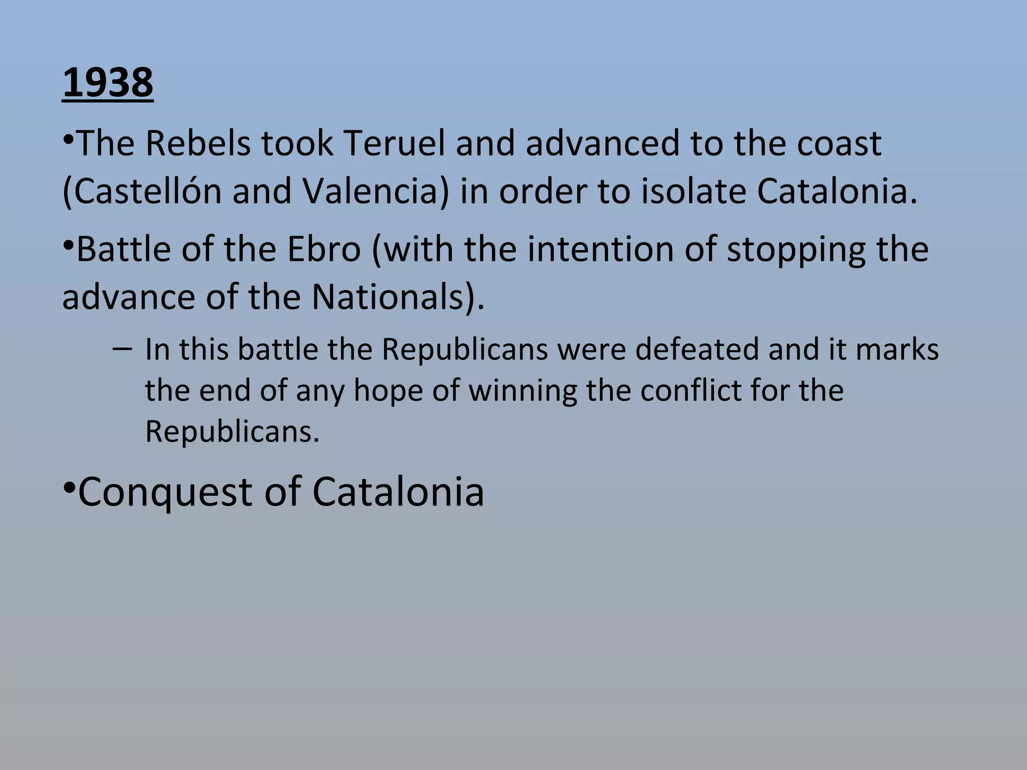 The spanish civil war | PPT