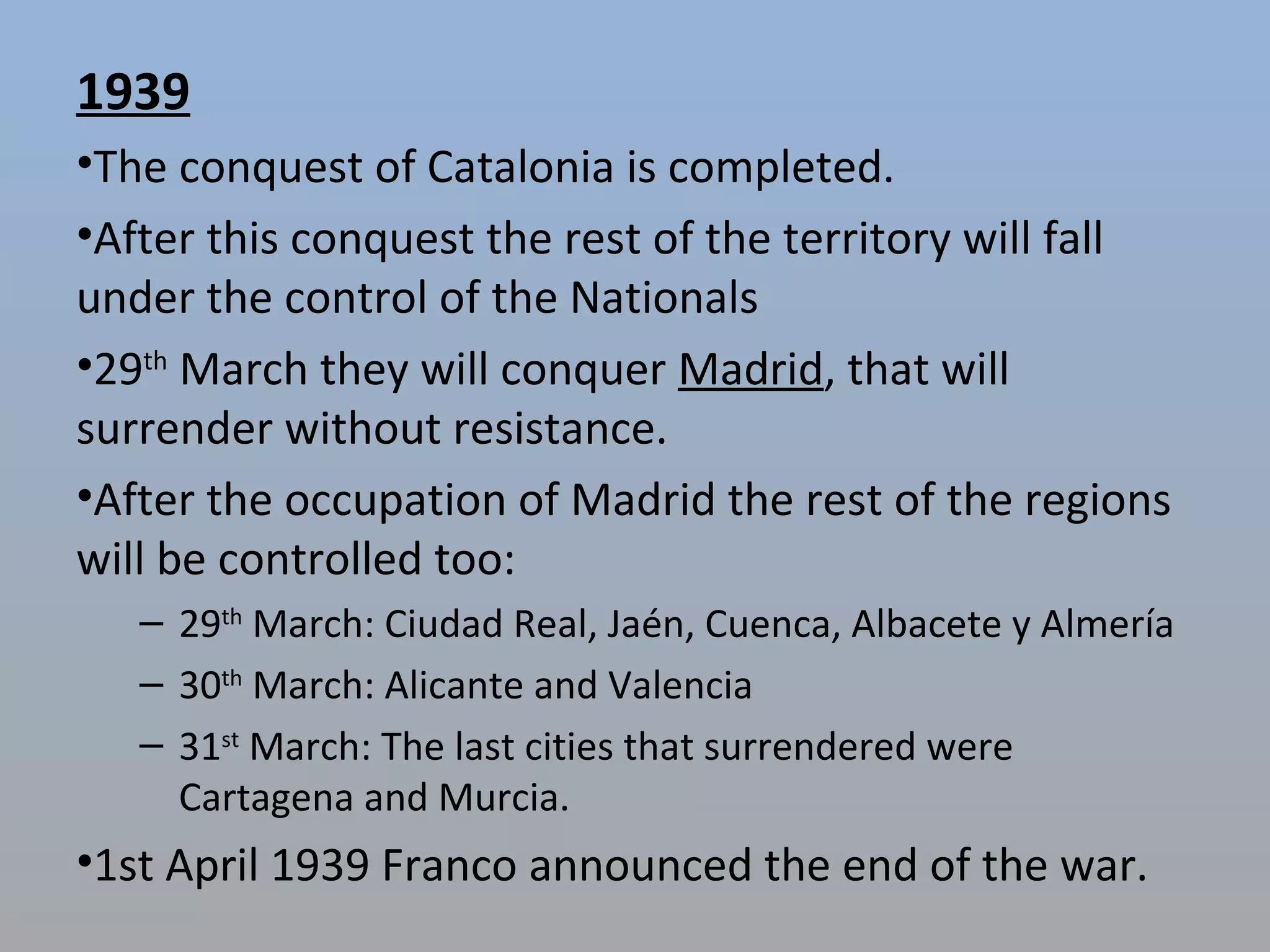 The spanish civil war | PPT
