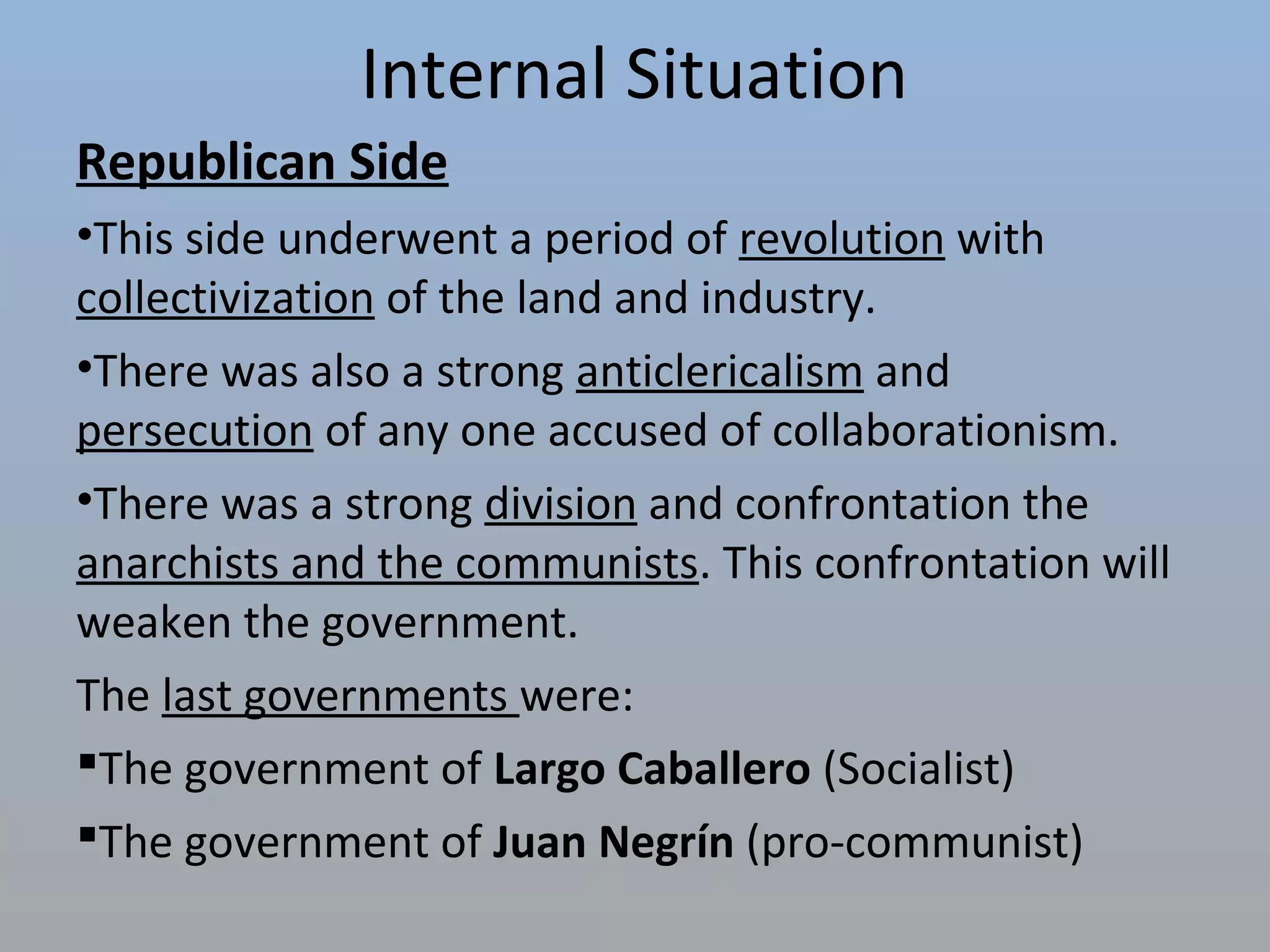 The spanish civil war | PPT