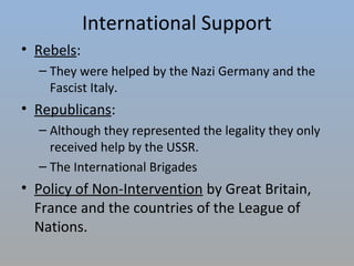 The spanish civil war | PPT