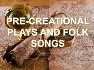 The spanish colonial and pre colonial text | PPTX