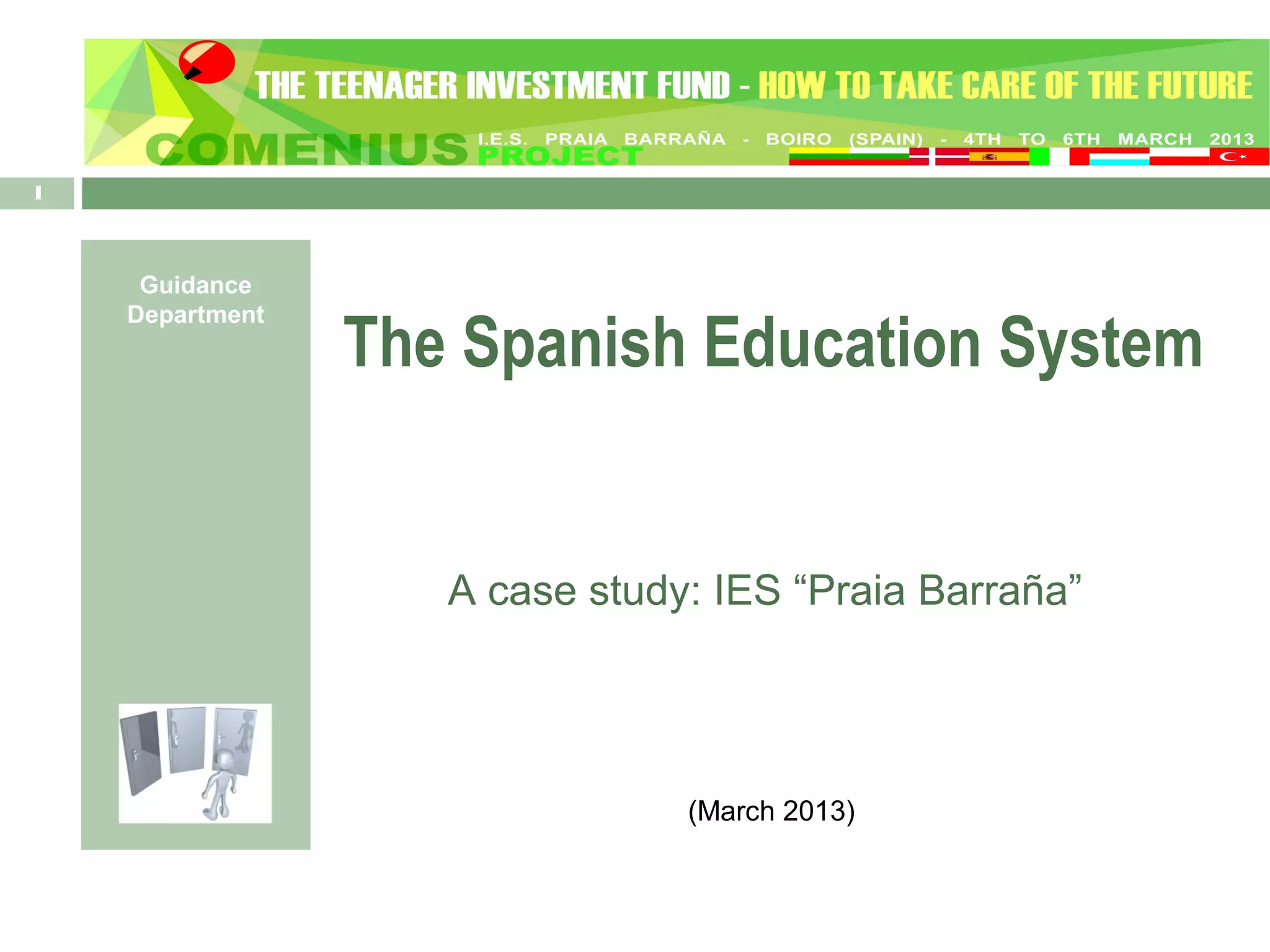 The spanish education system v.02
