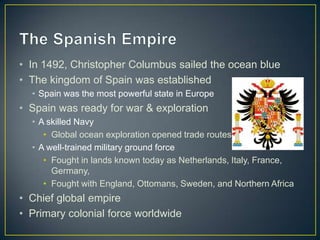 The Spanish Empire | PPTX