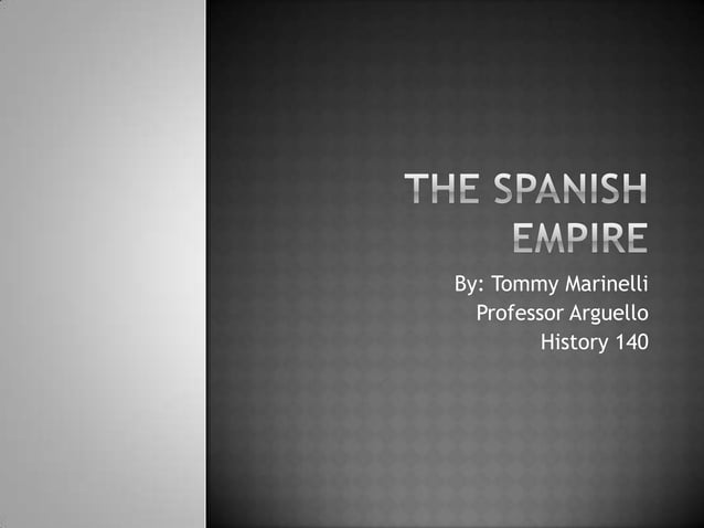 The spanish empire | PPT
