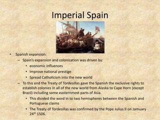 Ryan Cooley: The Spanish Empire | PPTX