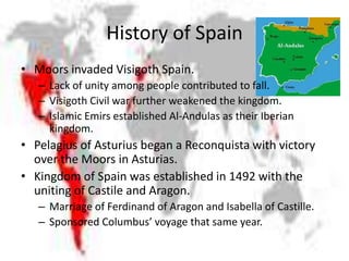 The spanish empire | PPTX