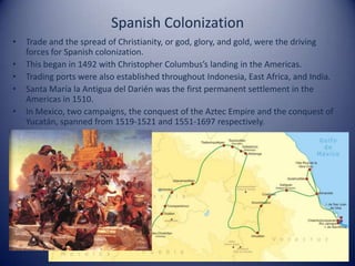 The Spanish Empire | PPTX