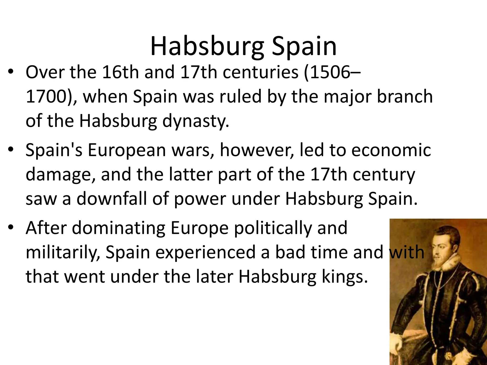 The spanish empire | PPTX