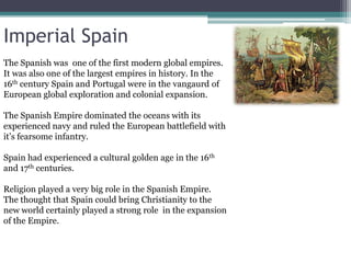 The spanish empire | PPTX