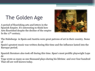 The spanish empire | PPTX