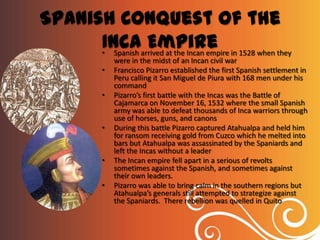 The Power of the Spanish Empire | PPTX