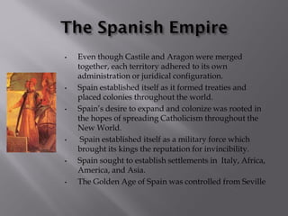 The Spanish Empire History 140 | PPT