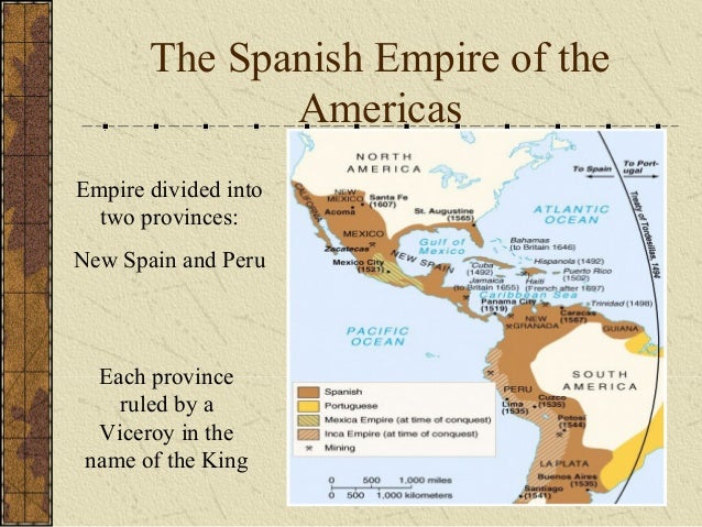 The Spanish Empire of the Americas