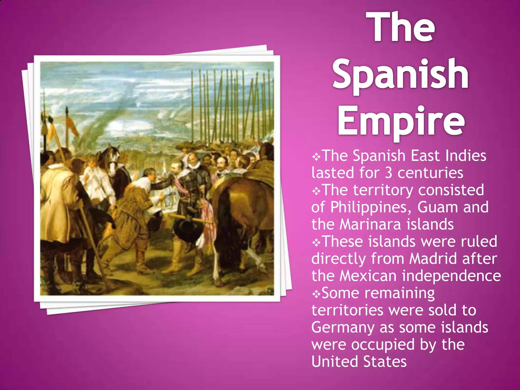 The spanish empire theme 3 part 2 | PPT