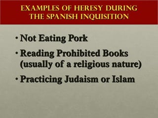 The Spanish Inquisition-English II | PPT | Christianity | Religion ...