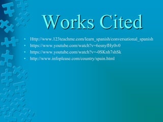 The Spanish Language PowerPoint | PPT