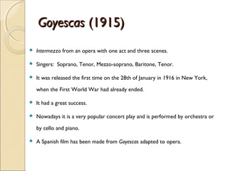 The Spanish Music in the 20th Century | PPT