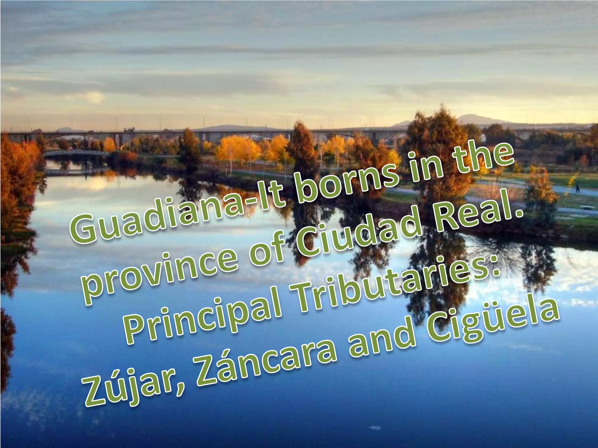 Spanish watersheds | PPT