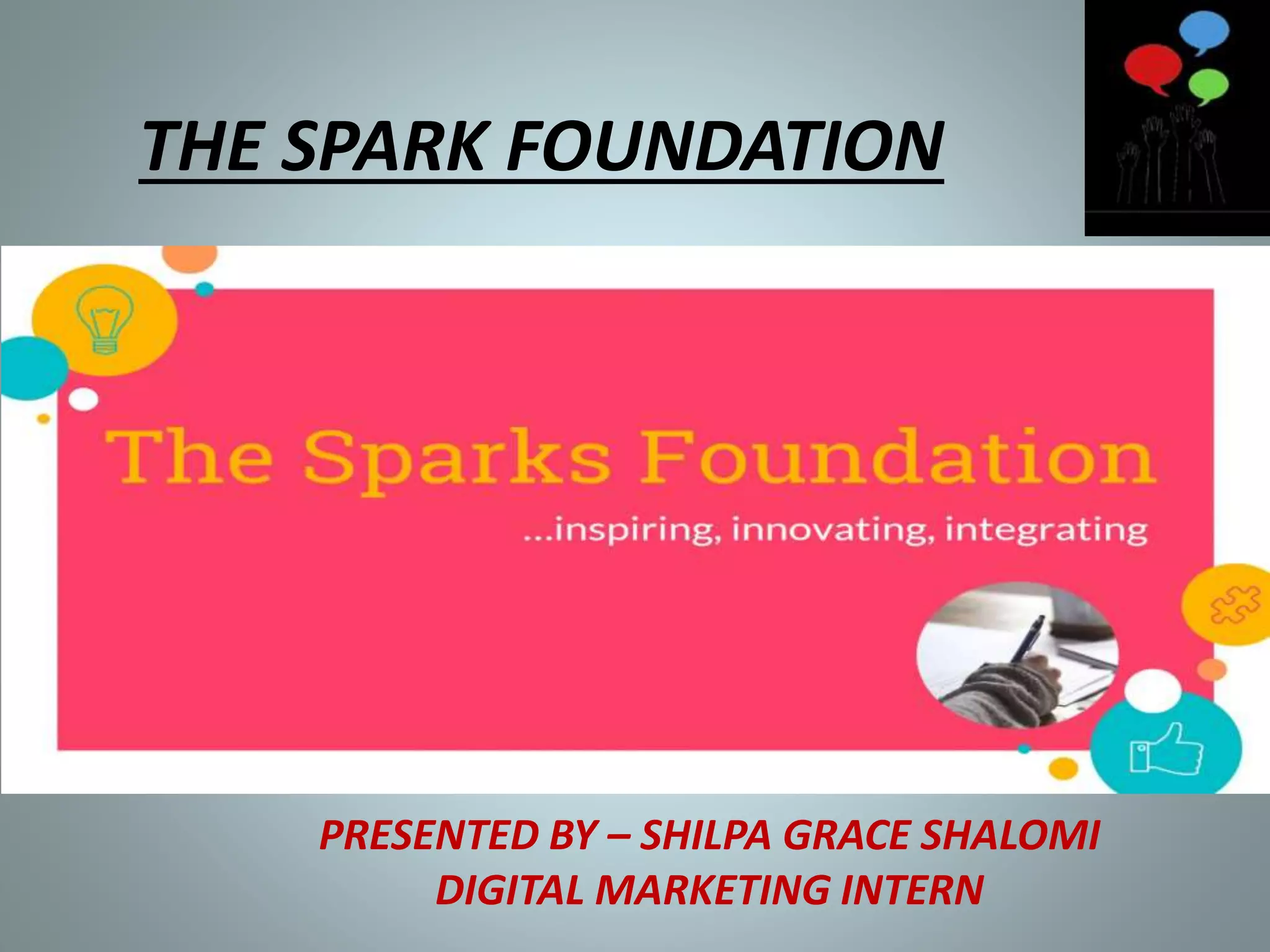 The spark foundation | PPTX