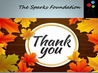 The spark foundation | PPTX