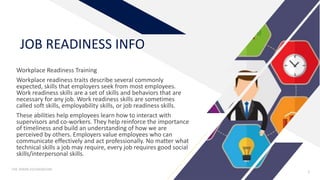 Job readiness TSF | PPT