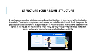 Get Job Ready!! | PPT