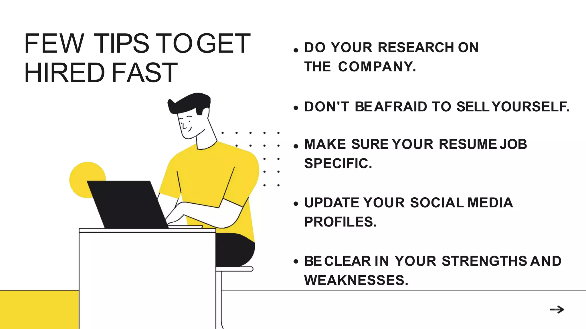 Job Readiness - Few Tips to get hired fast. Do's and Don'ts of Resume | PPT