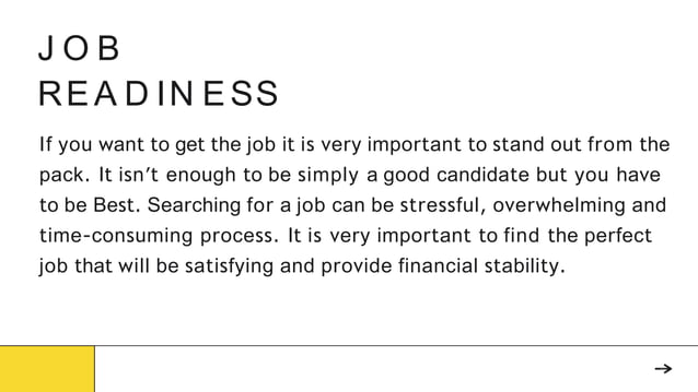 Job Readiness - Few Tips to get hired fast. Do's and Don'ts of Resume | PPT