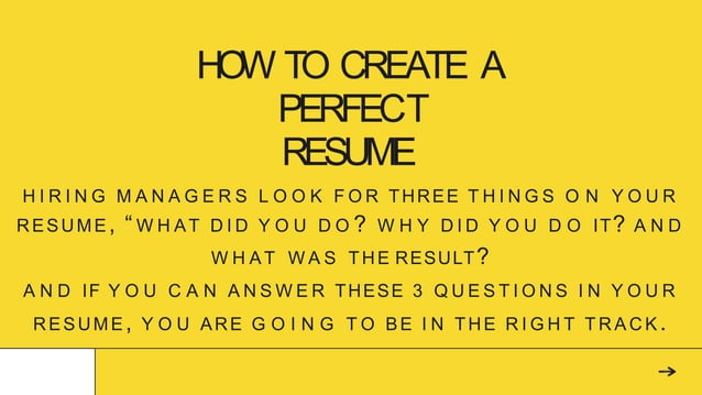 Job Readiness - Few Tips to get hired fast. Do's and Don'ts of Resume | PPT