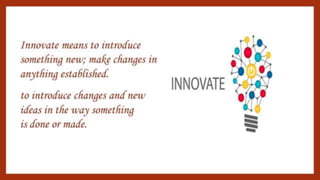 Inspire and Innovate | PPTX