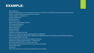 The Sparks Foundation Internship (GRIP) | PPT