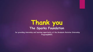 The Sparks foundation’s- A Study on Job readiness and preparing CVs. | PPT