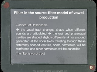 The speaker producing speech | PPT | Audio Production | Content Production