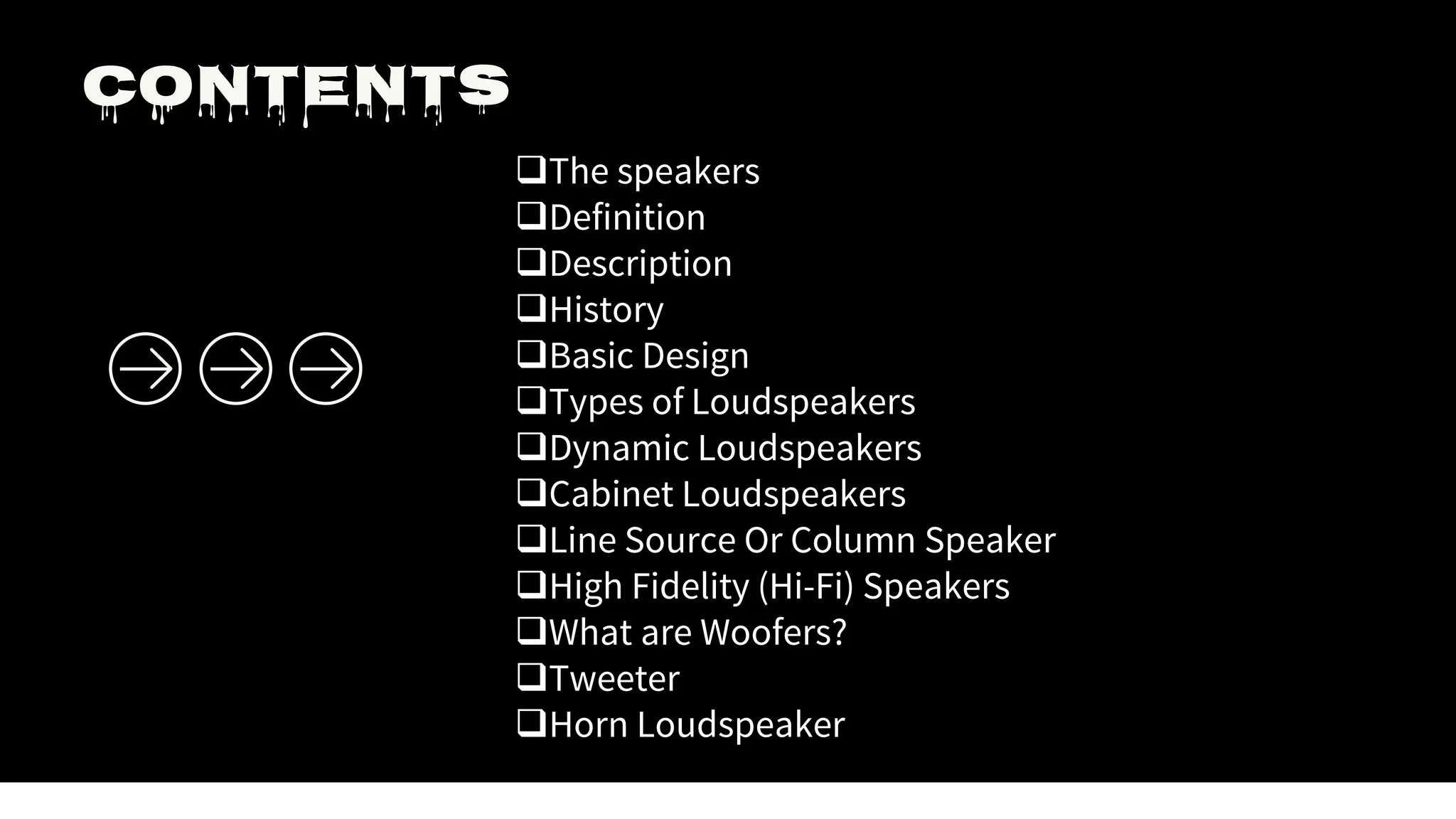 The Speakers | PPTX