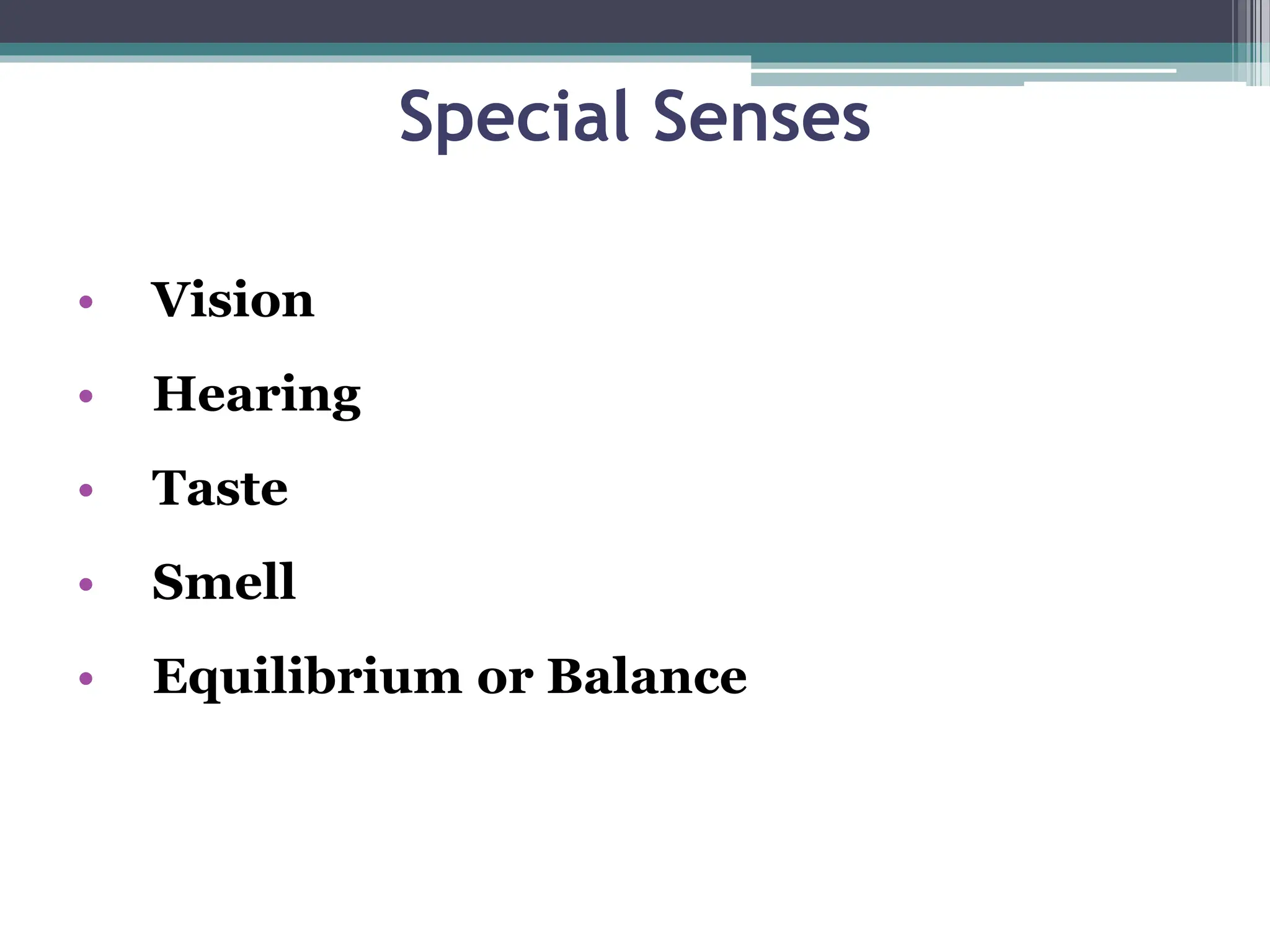 THE SPECIAL SENCES- Unlocking the Wonders of the Special Senses: Sight ...