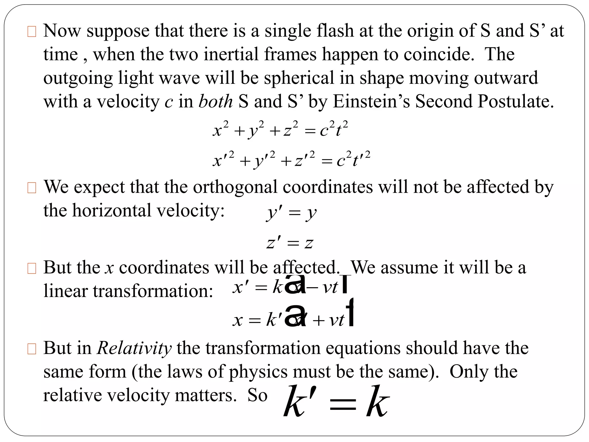 B.Tech sem I Engineering Physics U-III Chapter 1-THE SPECIAL THEORY OF ...