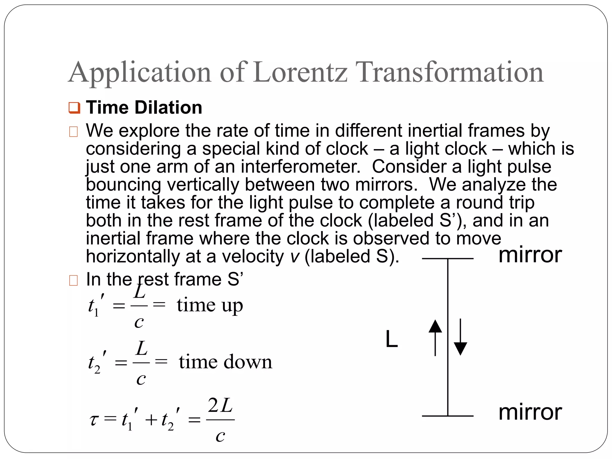 B.Tech sem I Engineering Physics U-III Chapter 1-THE SPECIAL THEORY OF ...
