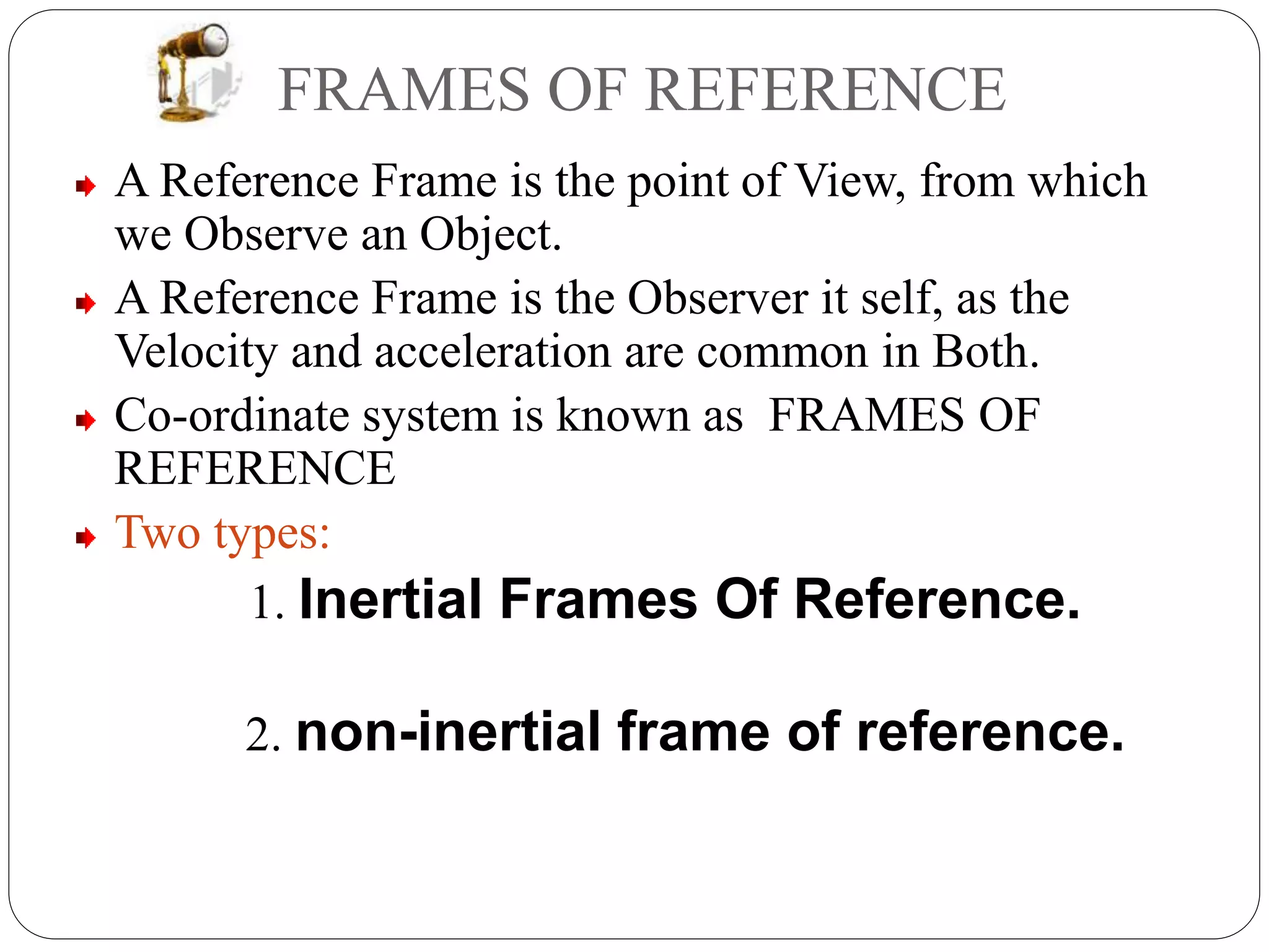B.Tech sem I Engineering Physics U-III Chapter 1-THE SPECIAL THEORY OF ...
