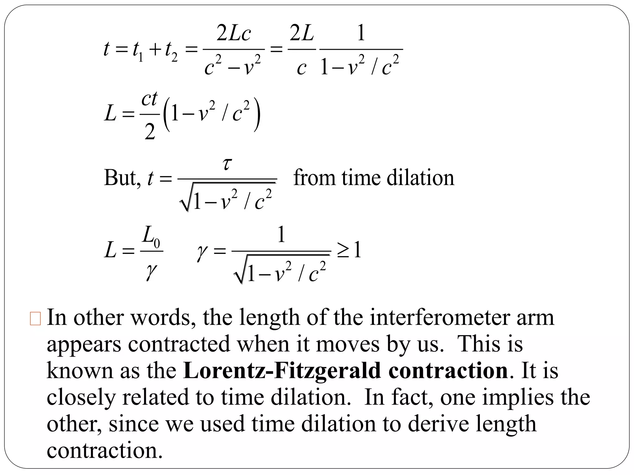 B.Tech sem I Engineering Physics U-III Chapter 1-THE SPECIAL THEORY OF ...