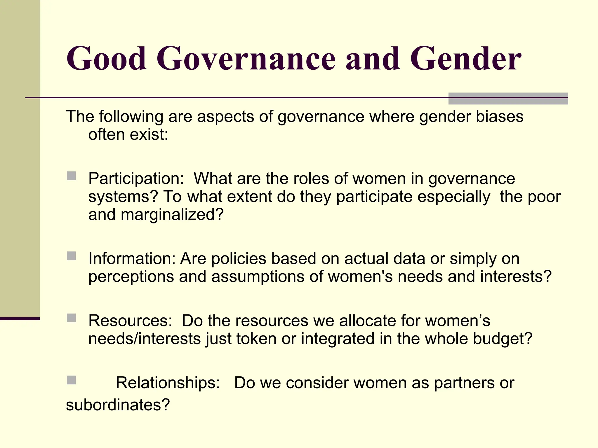 The Spectrum of Good Governance IN ORGANIZATION.ppt