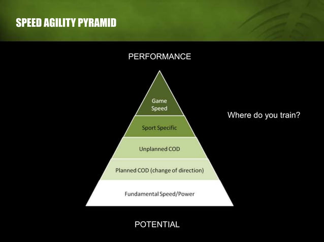 The speed agility pyramid | PPT | Free Download