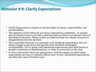 The Speed Of Trust | PPT