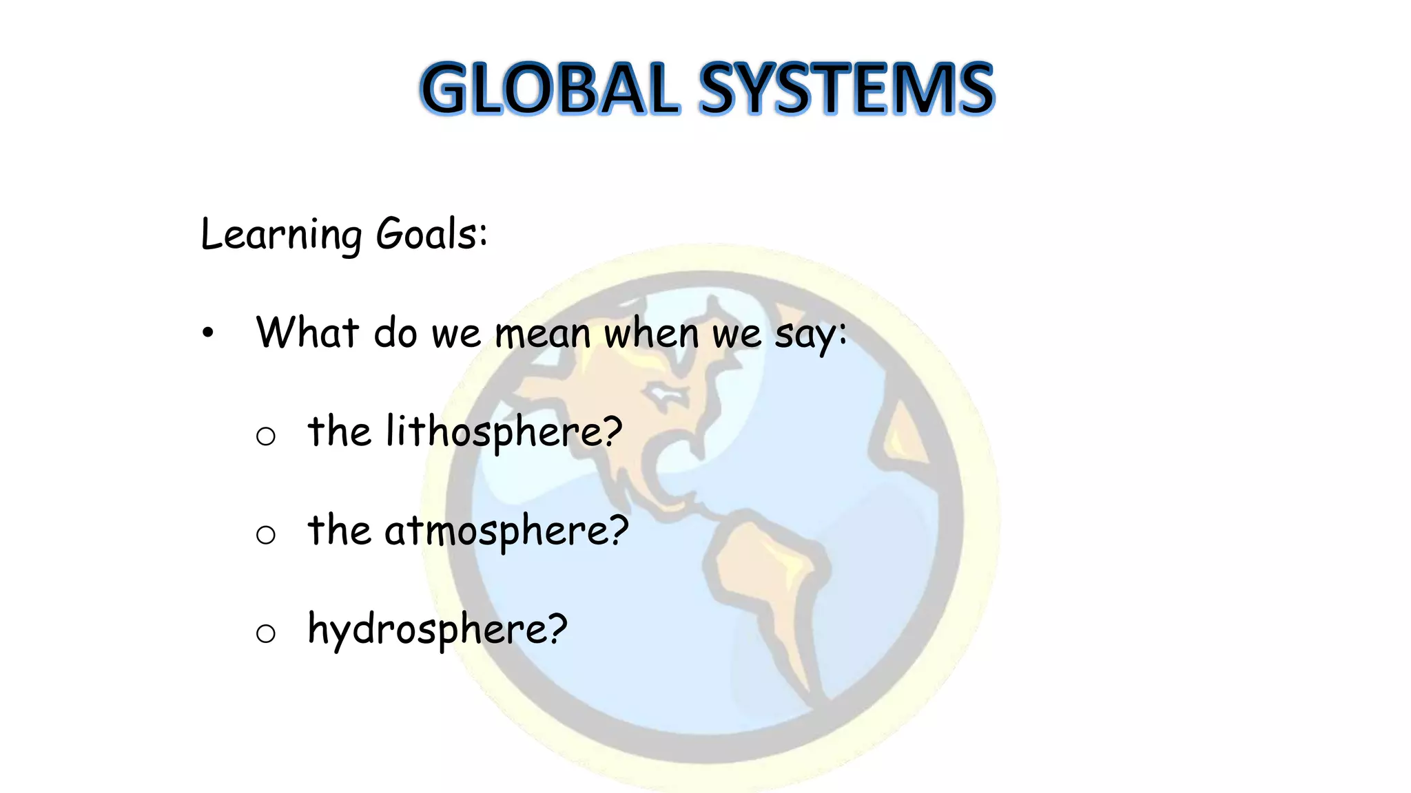The 4 Spheres | PPTX