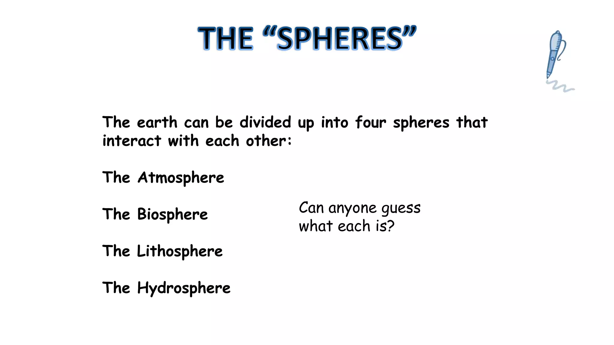 The 4 Spheres | PPTX