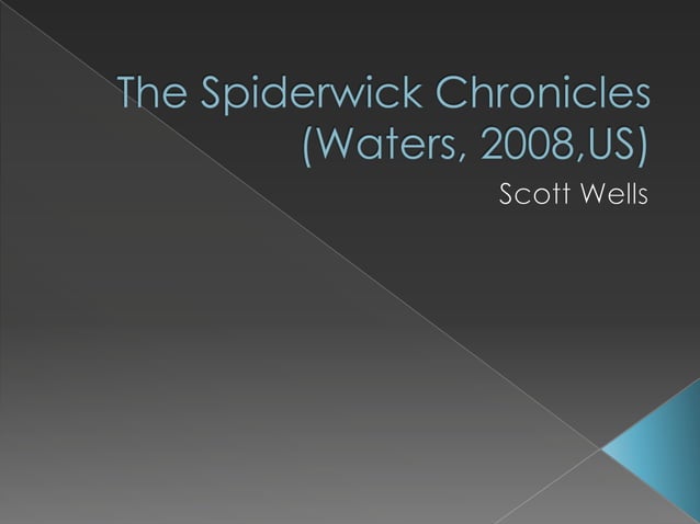 The spiderwick chronicles | PPTX | Drawing and Sketching | Arts and Crafts