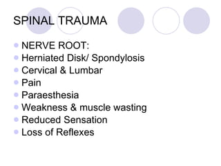 The spine & spinal cord | PPT